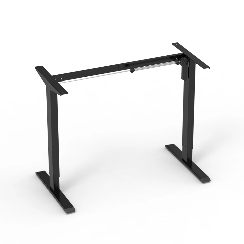 2SR2B-D-1.2M Sit Stand Desk With Drawer Keyboard Tray Electric Height ...