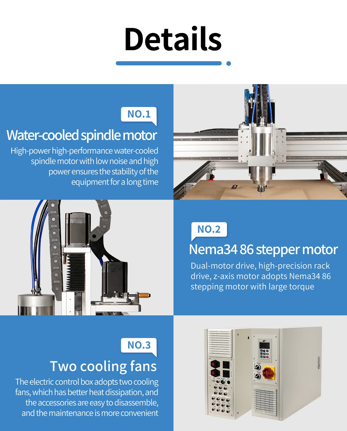 CNC Pro 3D CNC Wood Router Engraving Machine 1325 CNC Router