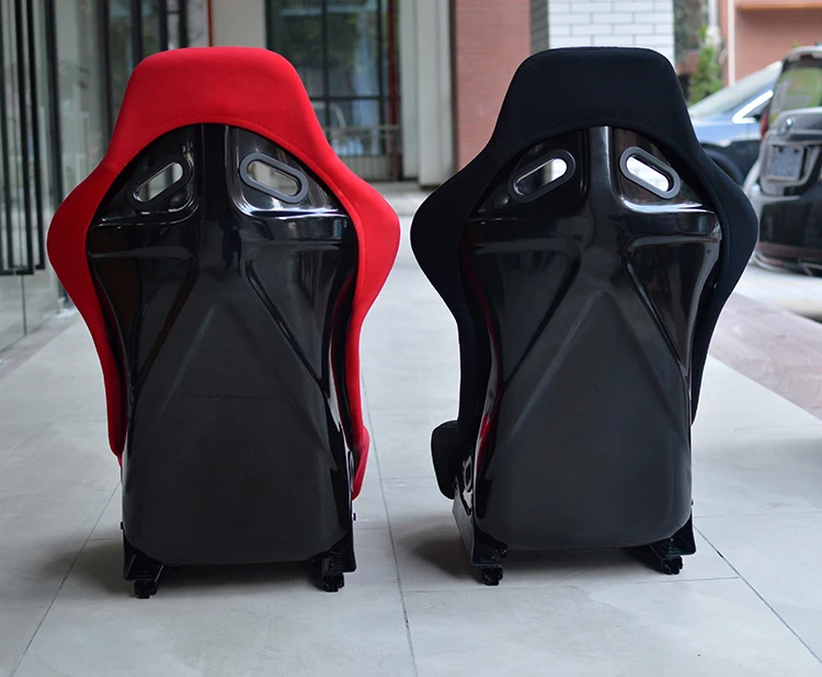 EDDYSTAR Customized Universal Carbon Fiber Racing Bucket Seats for Cars ...