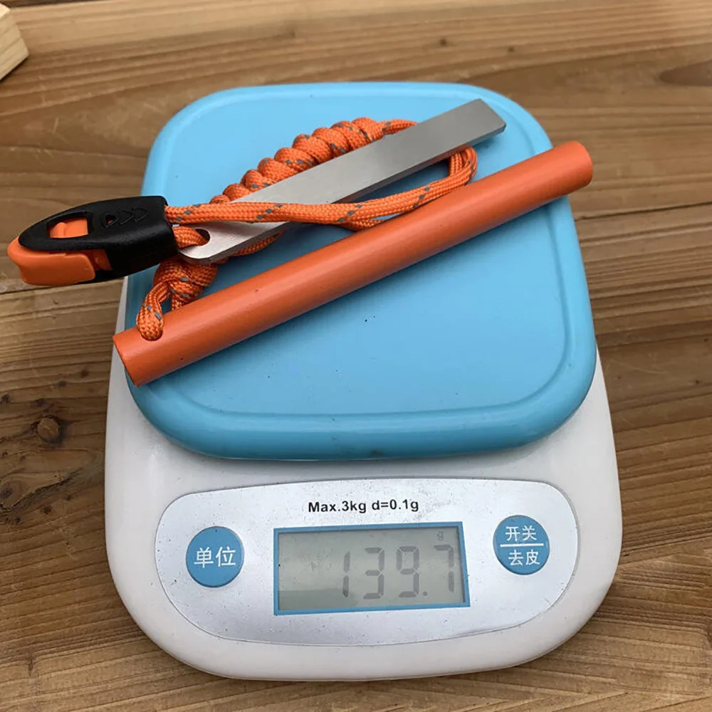 Large Essential Survival Kit Quick Fire Starter Flintstone Tool for ...