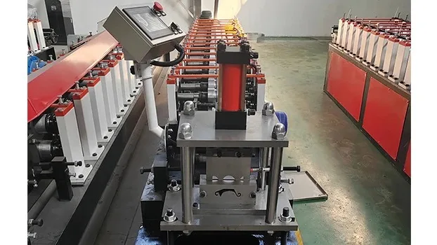 Automatic Car Window Guide Rail Steel Roller Shutter Door Roll Forming ...