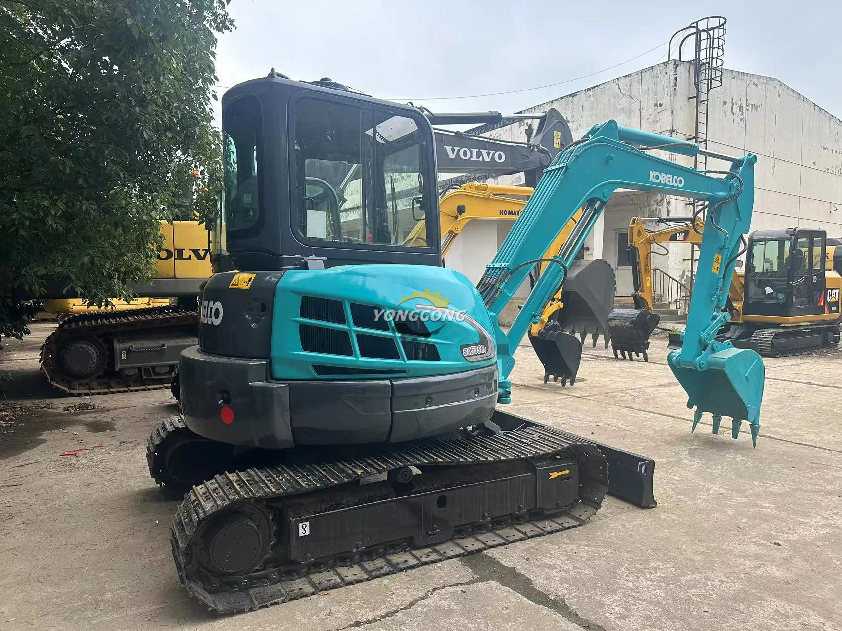 Used Kobelco Sk55 Excavator Sk55sr-5 Mini Used Kobelco 5 Ton Sk55sr ...