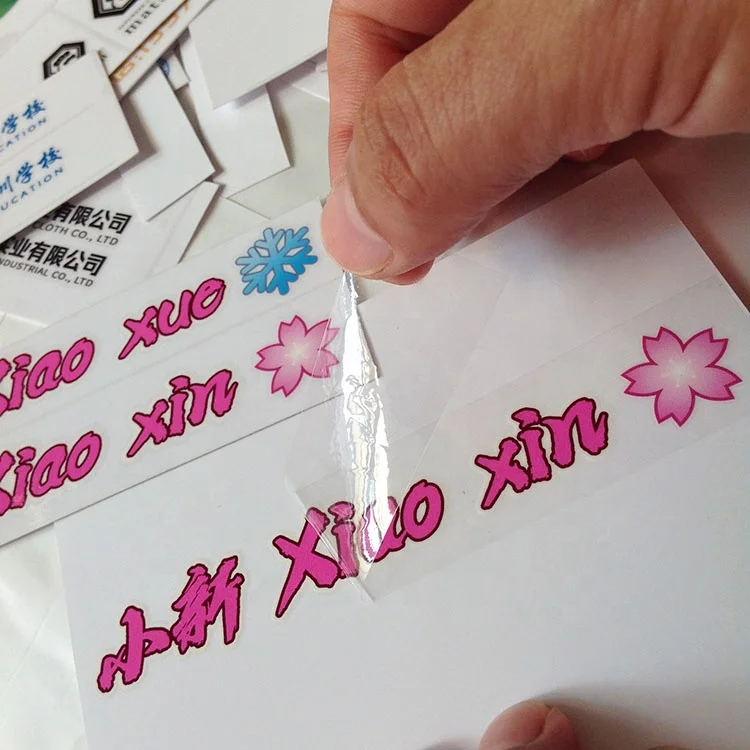 Uv Sticker Transfer Waterproof Logo Coloring Metal Sticker Cute Cartoon ...