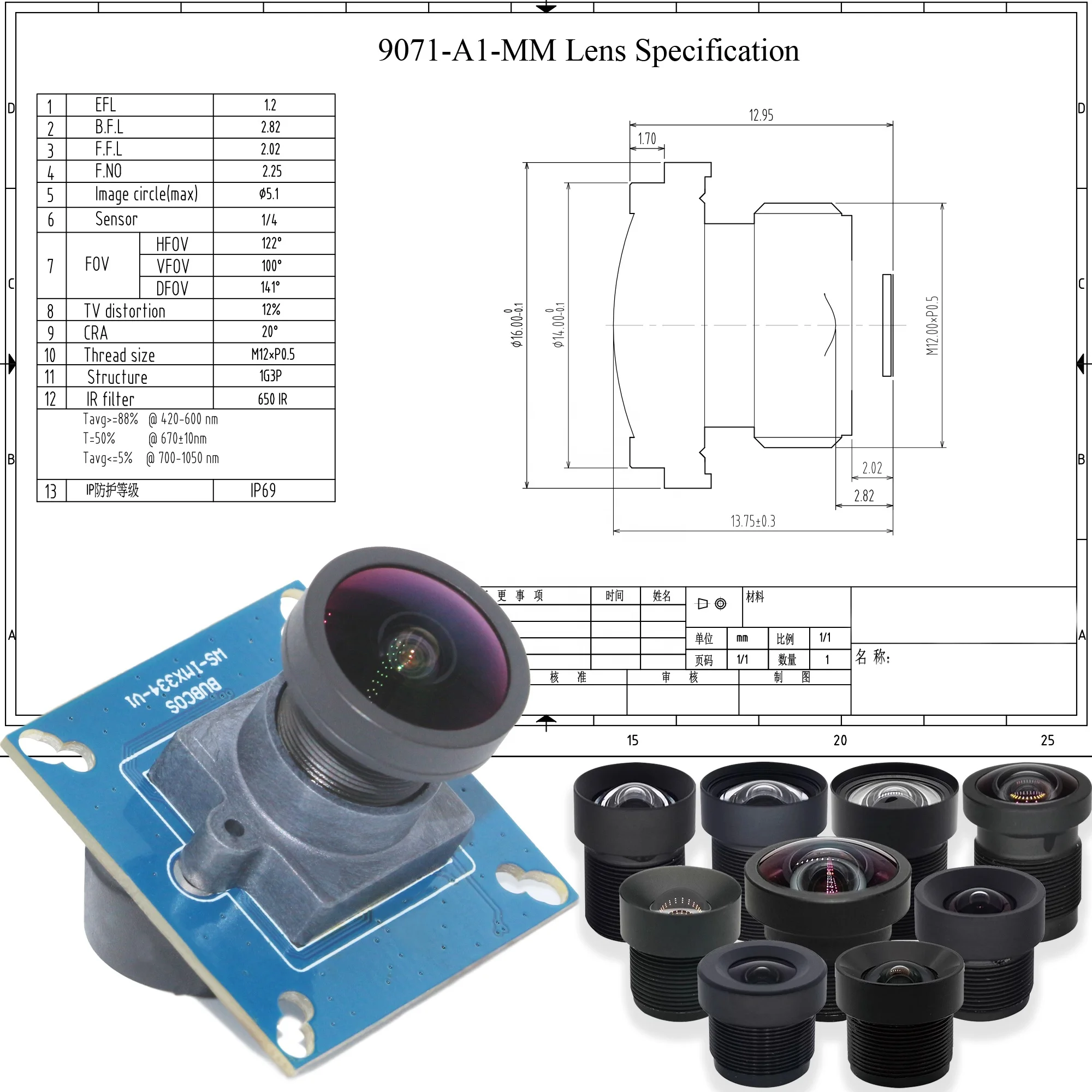 IMX334 4K CMOS Camera Sensor - High Speed Industrial Vision