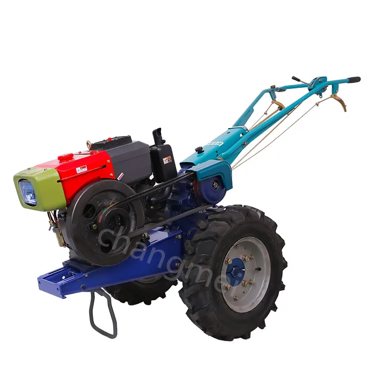 Hand Push Walking Tractor Small Farming Tractor 20hp Power Tiller ...