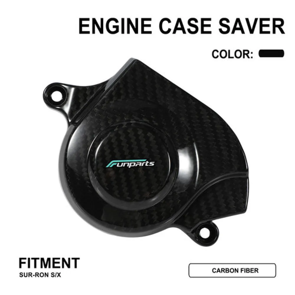 Funparts Sur Ron Battery Cover,Carbon Fiber Motorcycle Ebike Battery Guards Wrap For Surron Sur ...