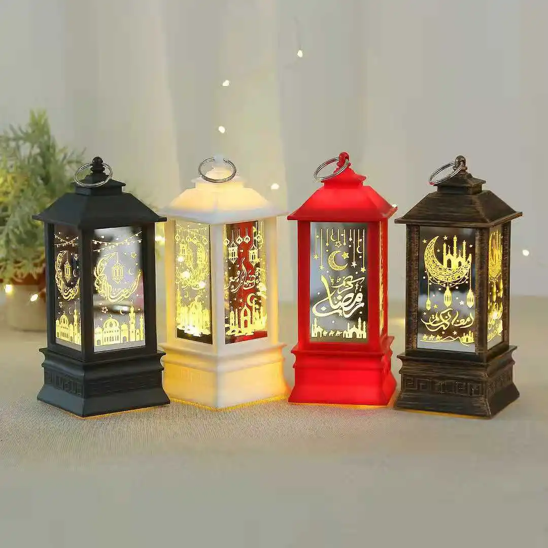 H13cm Muslim Ramadan Lantern Eid Mubarak Retro Decoration Eid Al-fitr ...