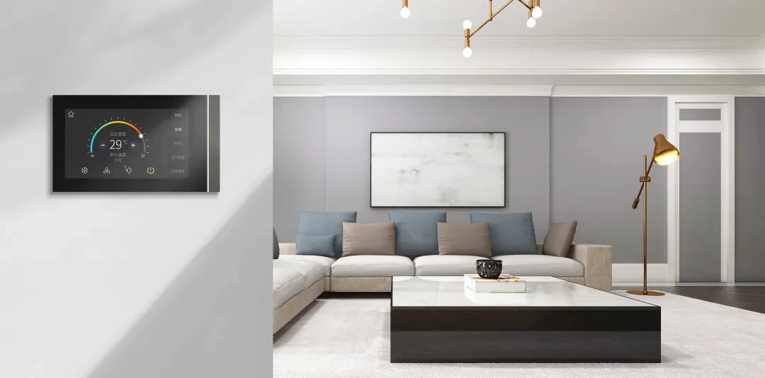 GVS KNX Smart Home 5 Inch KNX Touch Screen Panel Control V50