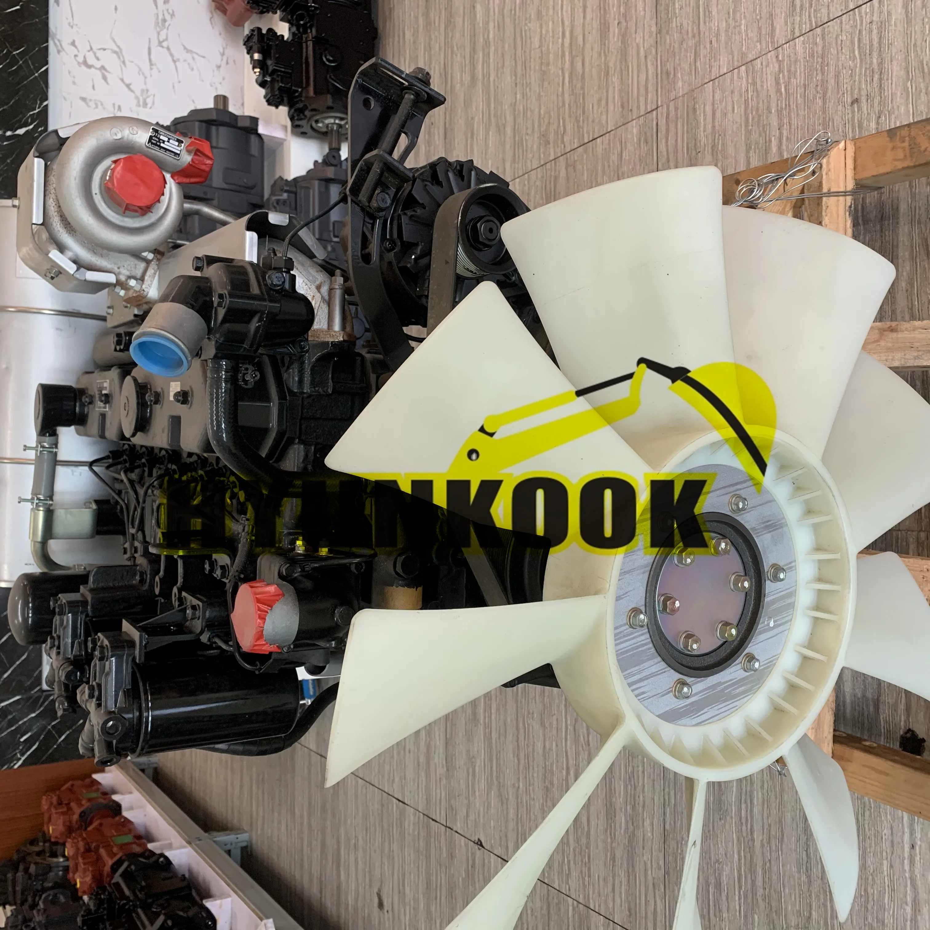 Machinery Engine 4BG1 Diesel Engines for EX100 EX120 EX200 for Isuzu ...