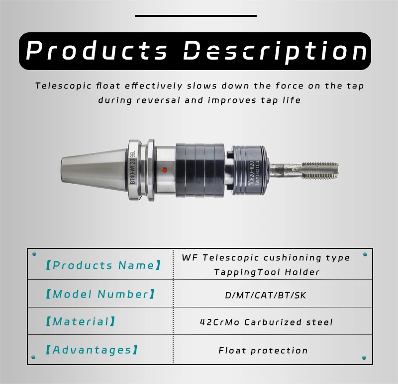 Dat/sk Wf Tapping Chuck Tapping Tool Holders Wf12 Wf20 Wf33 Tc820 ...