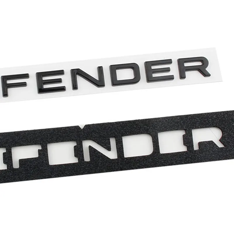 Defender Letter Badge Car Stickers For Land Rover New Defender Cover ...