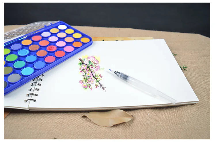 Wholesale High Quality Shading Effect Watercolor Pad, Professional Art ...