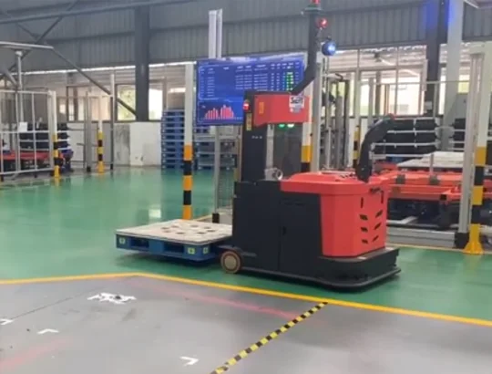 Smart AGV Industrial Mobile Robot Controller Universal Barcode ...