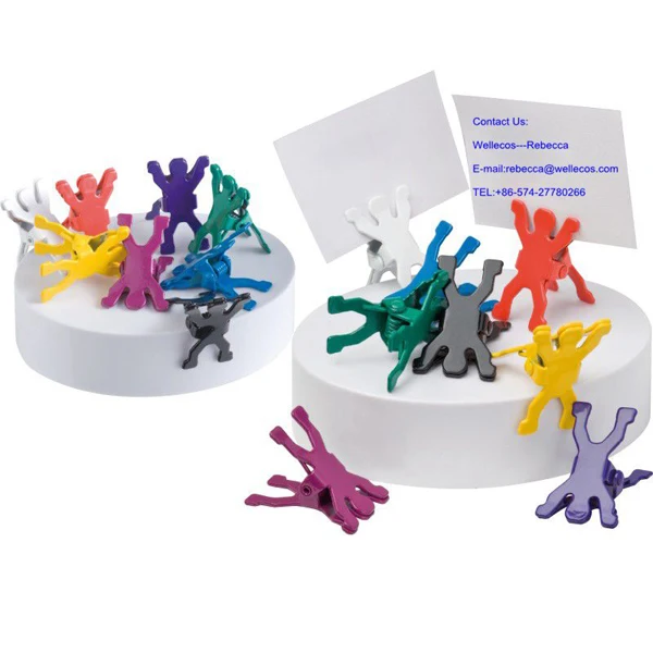 Alibaba.com: 8-man shaped paper clip with magnet base : Office supplies ...