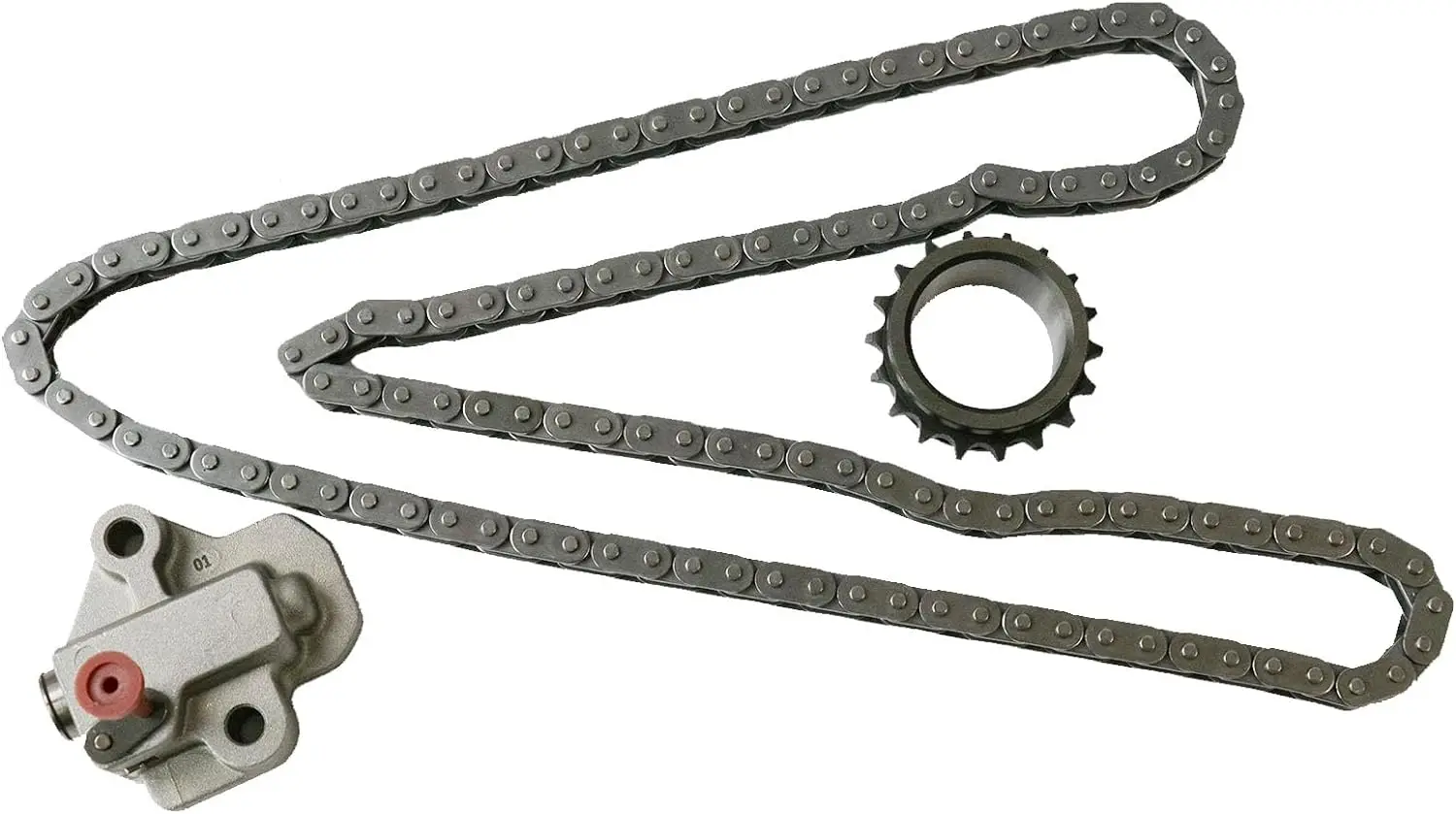 4Pc/Set Timing Chain Kit Guide Rail Tensioner Engine Assembly for ...