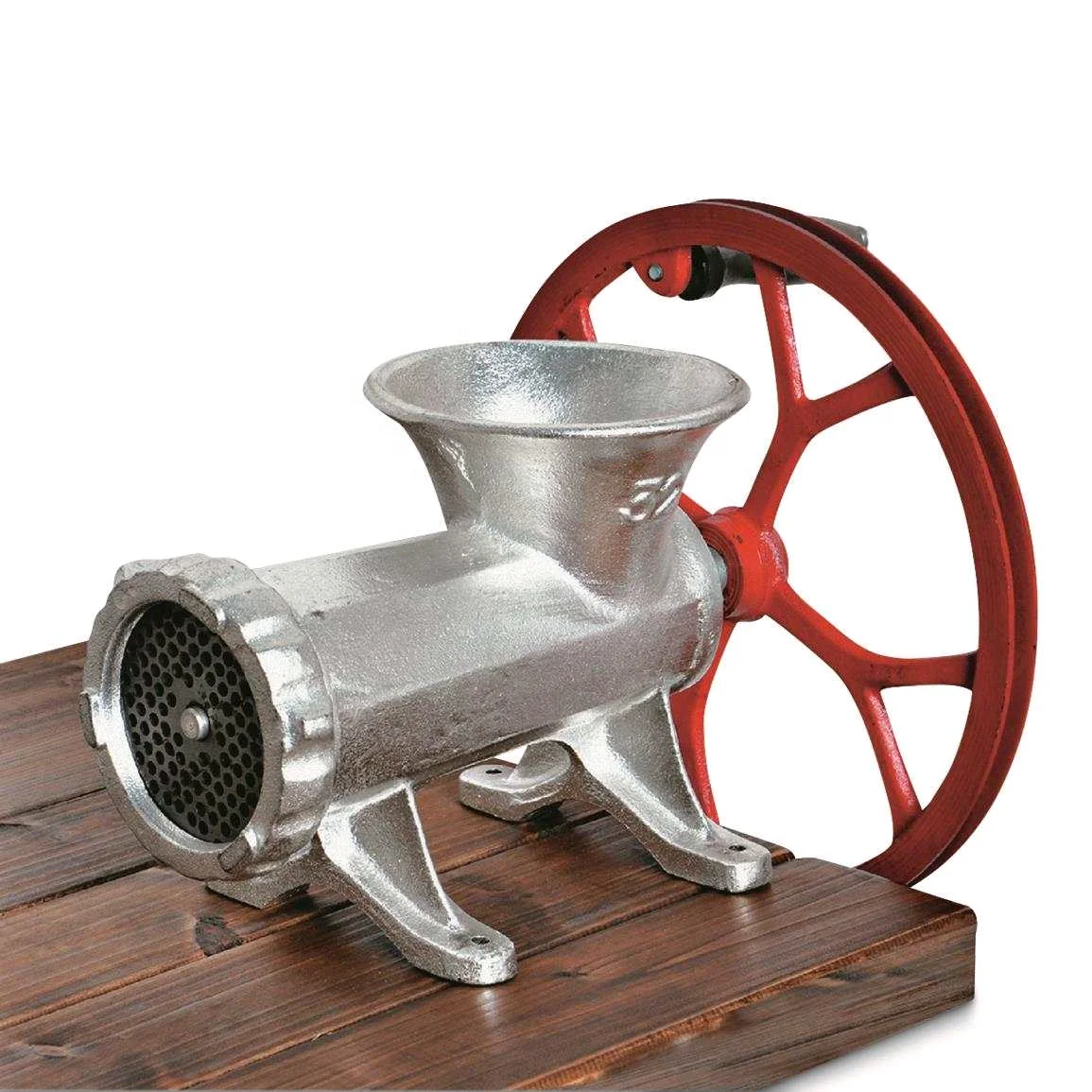 Manual Cast Iron Meat Mincer - Vintage Style Grinder for Efficient Meat ...