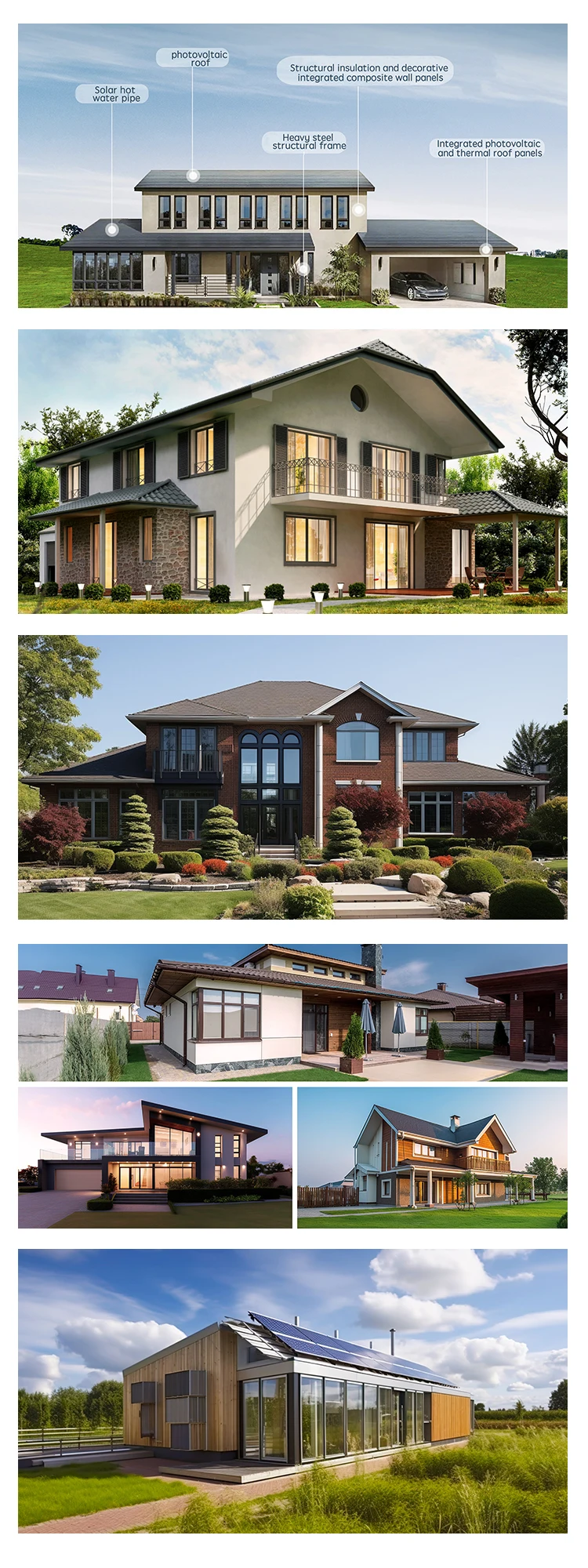 Prefab Construction Modern Villa Luxury House Structures Au Nz Standard ...