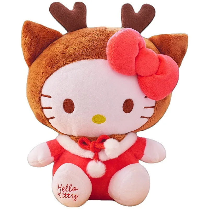 Xmas Kt Cat Doll Hi Kitty Plush Toy Sourcing Agent Christmas Gift White ...