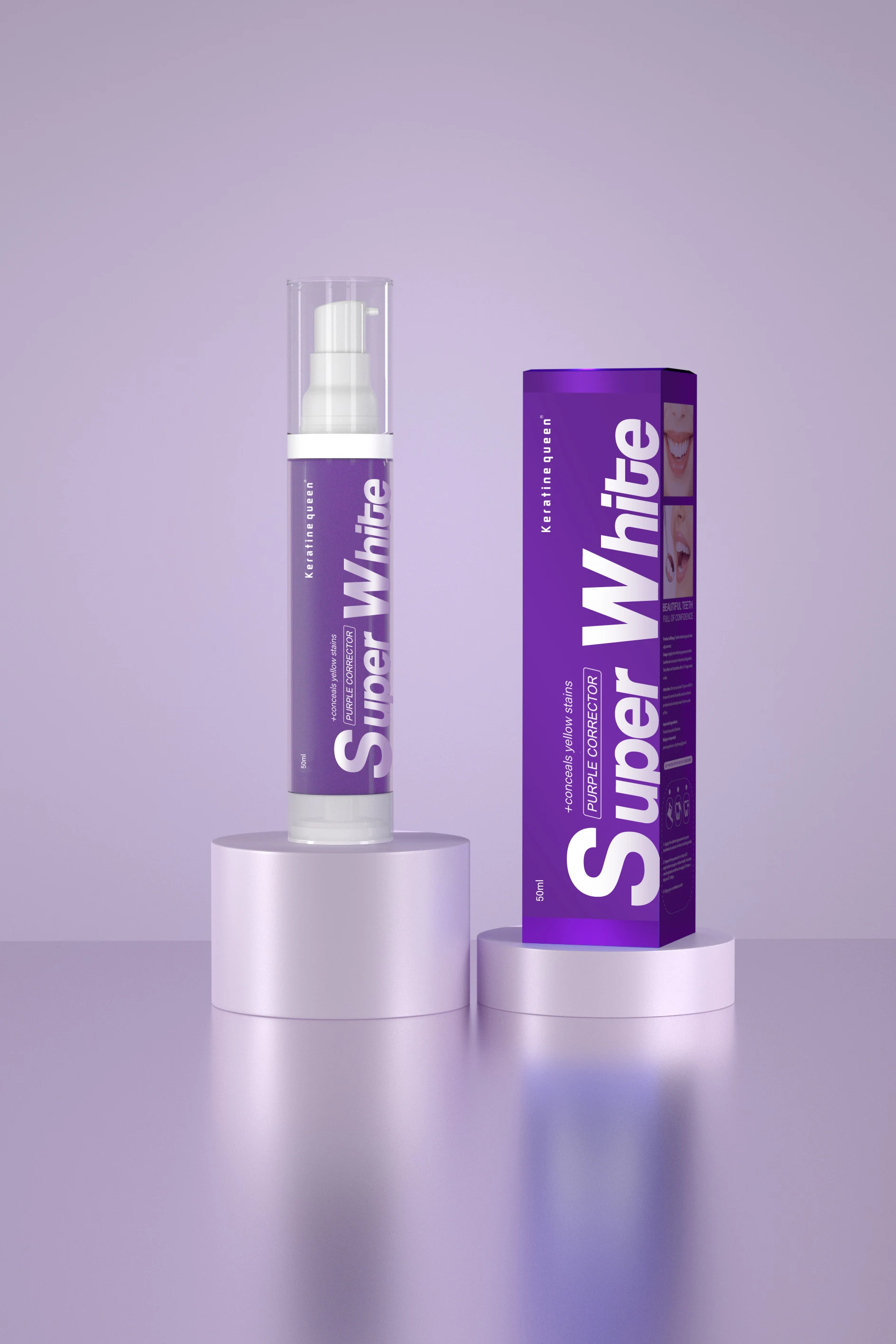 Factory Wholesale Super Whitening Toothpaste Anti Yellow Purple ...