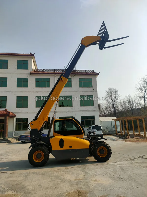 High Quality Small Mini Farm Telescopic Loader Telehandler With Forks ...