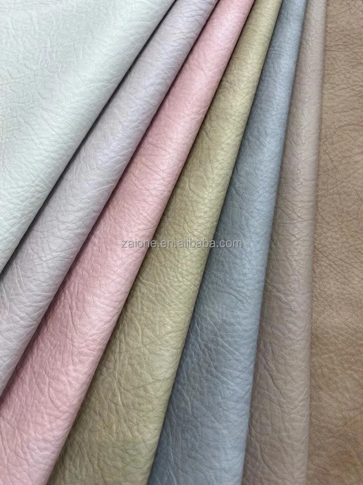 Elephant Skin Texture PU Lychee Embossed Leather Rolls