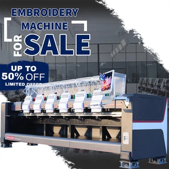 10 Year Motor Warranty Holiauma Multi-needle Computerized Embroidery ...