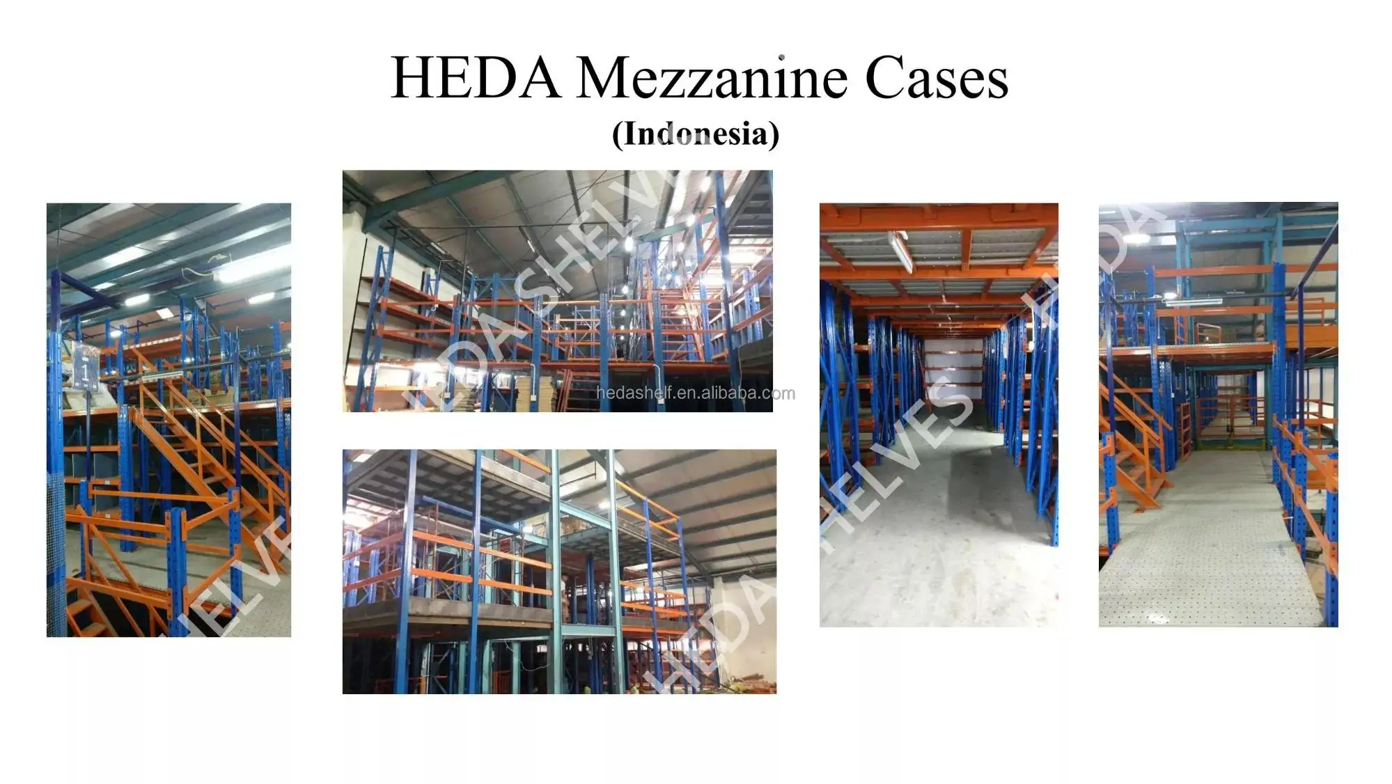 Pallet Rack Supported Mezzanine Racking System for Warehouses