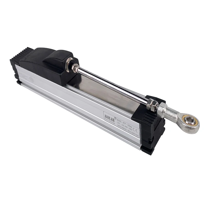 MIRAN KTF-300mm Linear Slide Potentiometer Sliding Block Type 5K Linear Displacement Sensor ...