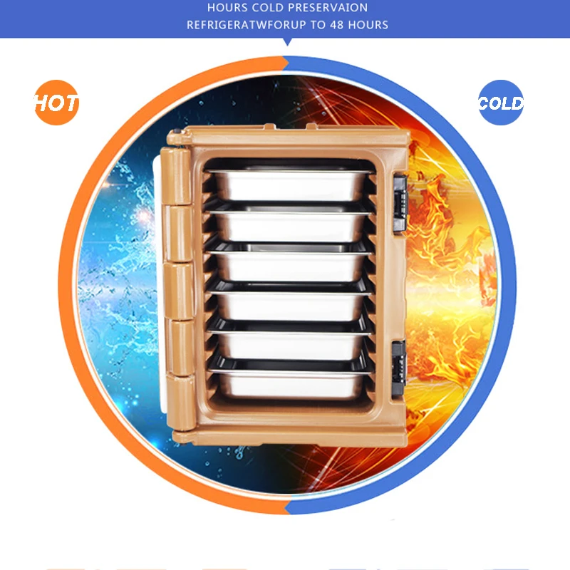 Roto-molded 130l Insulated Food Container Box For Delivery & Odm