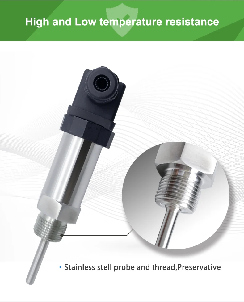 RS485 MODBUS PT100 RTD Temperature Probe - Reliable Temperature Sensors ...