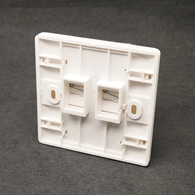 RJ11 RJ45 Faceplate Wall Socket - 1, 2, or 4 Port Networking