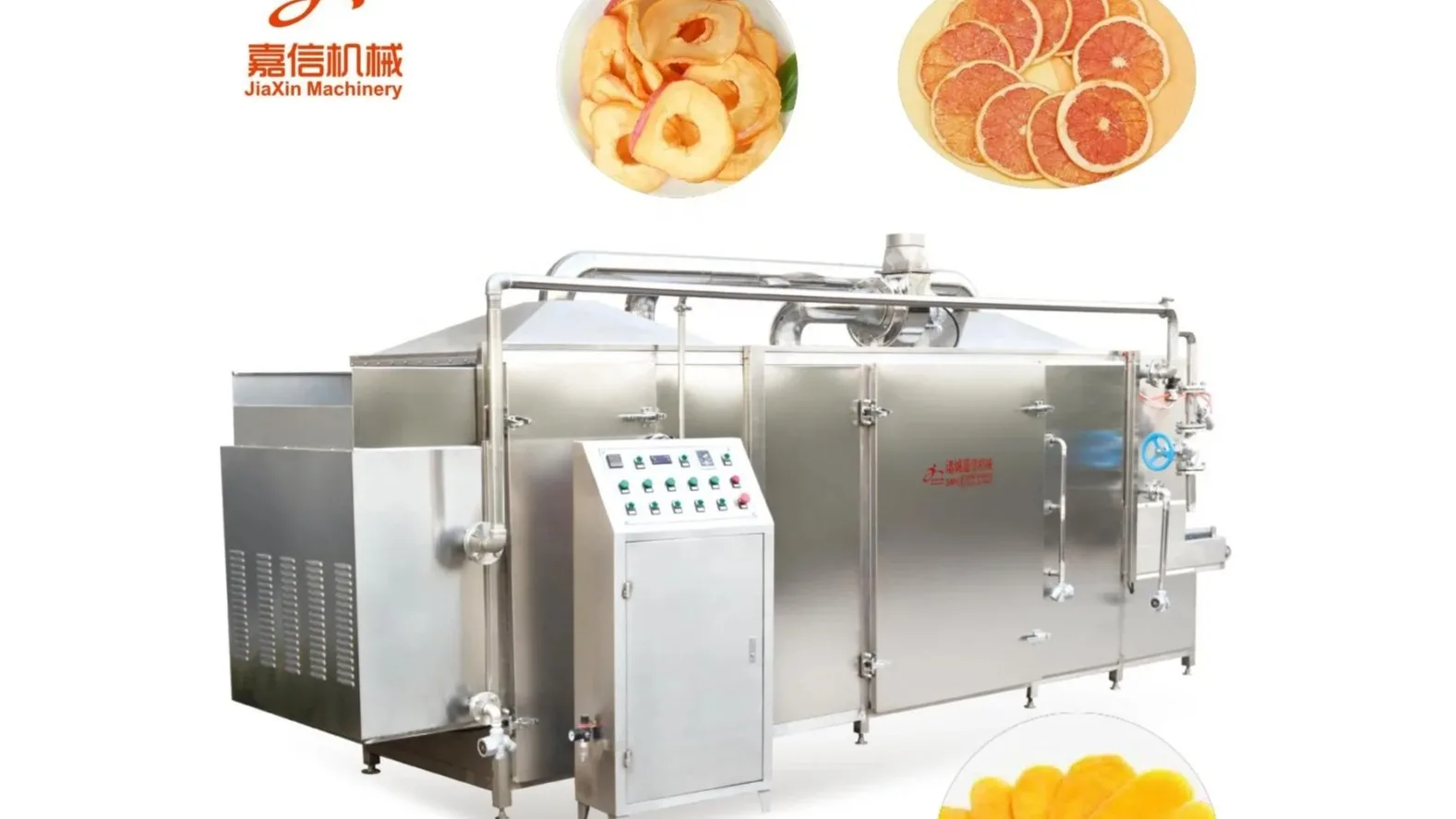 Cassava Chips Fruits Seafood Continuous Conveyor Mesh Belt Dryer For ...