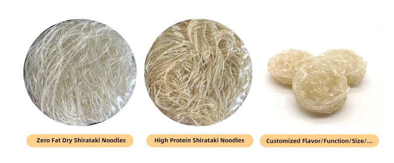 Dried Konjac Shirataki Instant Noodles Bulk Bag Trans-Fat Free Low ...
