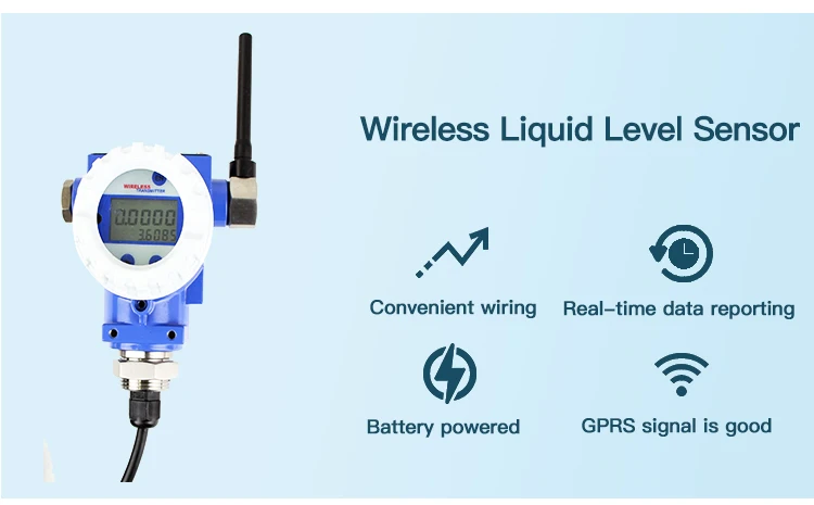 GLT505 Wireless Water Level Sensor - Low Power, High Accuracy