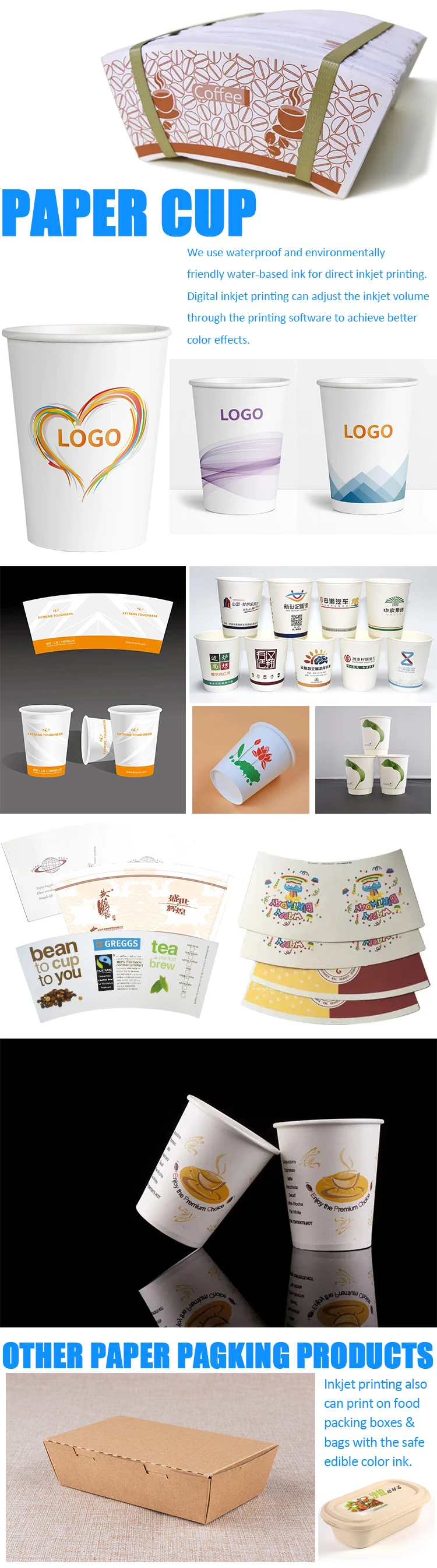 BYC168-Z02 Inkjet Printing Machine - Direct Paper Cup Printing