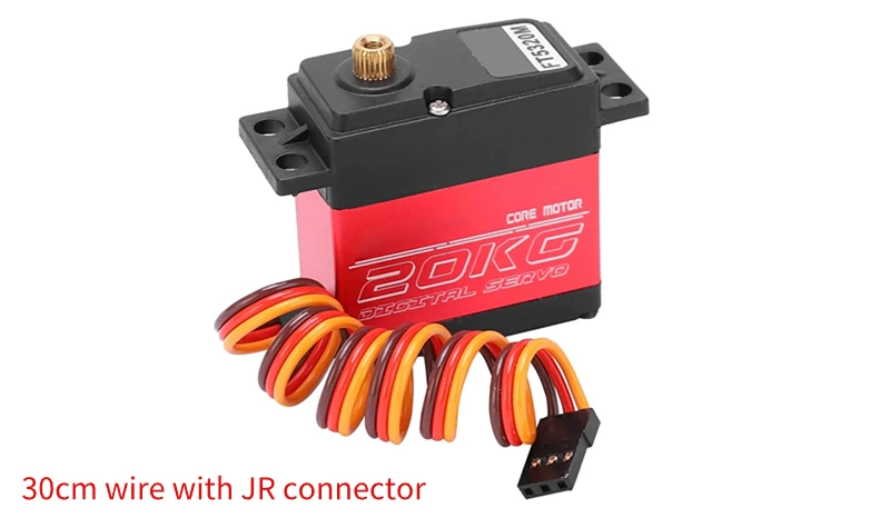 Feetech 20kg Standard Size Digital Servo 180degree Metal Gear ...