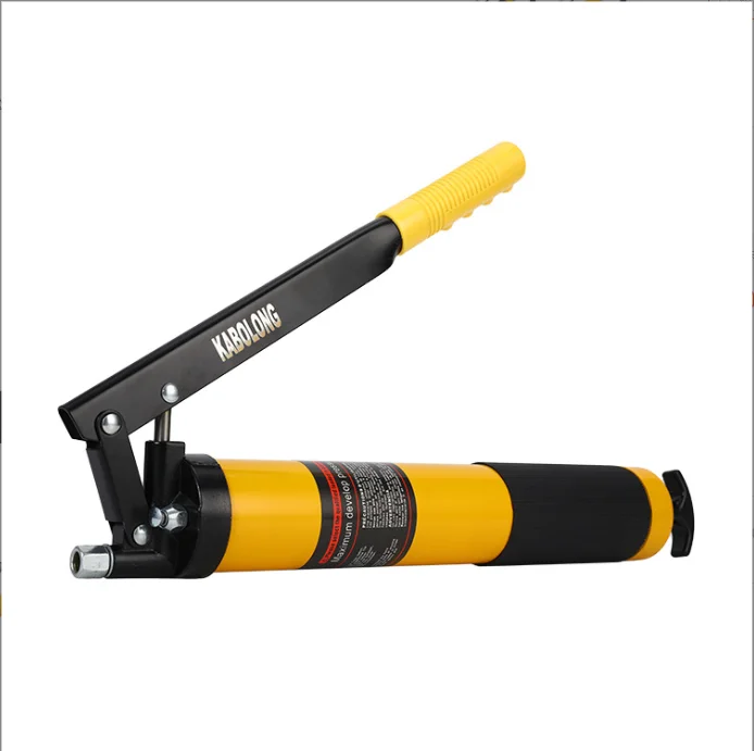 Durable Hand Grease Gun - 600cc Zinc Alloy Manual Pump, 2500-7000 PSI ...