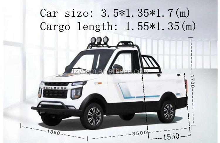 2020 Electric Pickup Truck - Versatile & Efficient Cargo