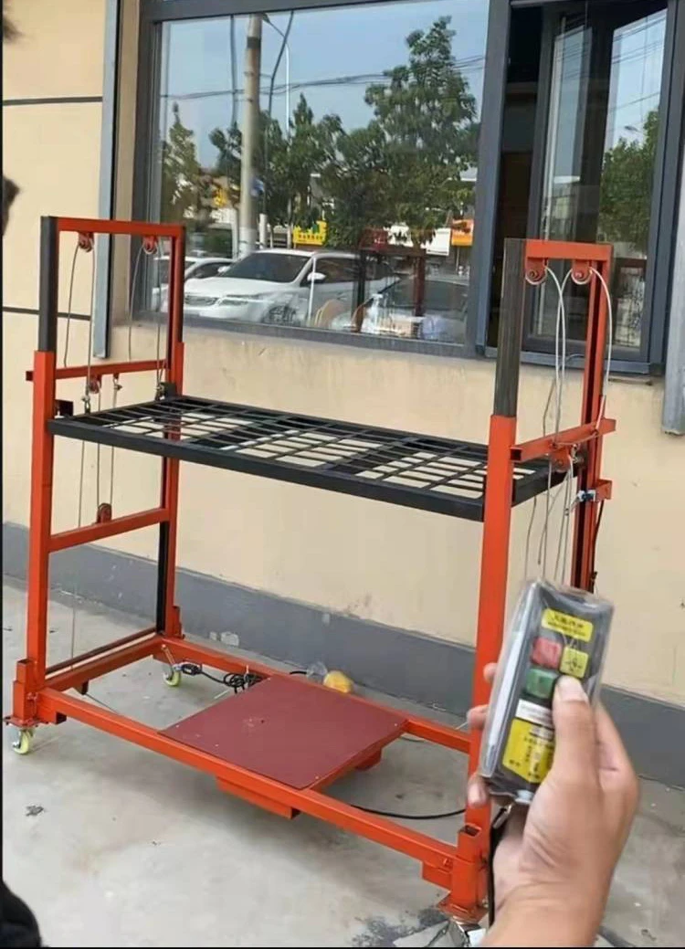 3M Mobile Folding Remote Control Climbing Scaling Platform