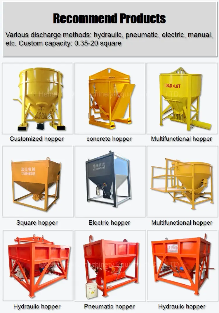 Sand Slurry Hopper For Secondary Pouring Of Buildings,Multifunctional ...