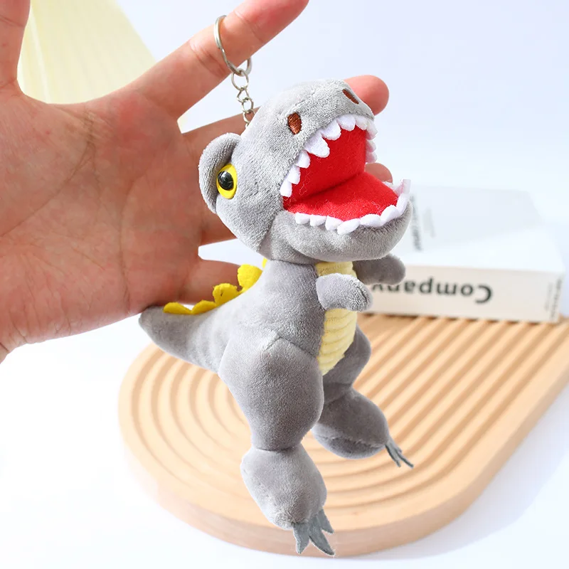 Cartoon Animals Dinosaurs Plush Toys Small Dinosaur Doll Schoolbag ...