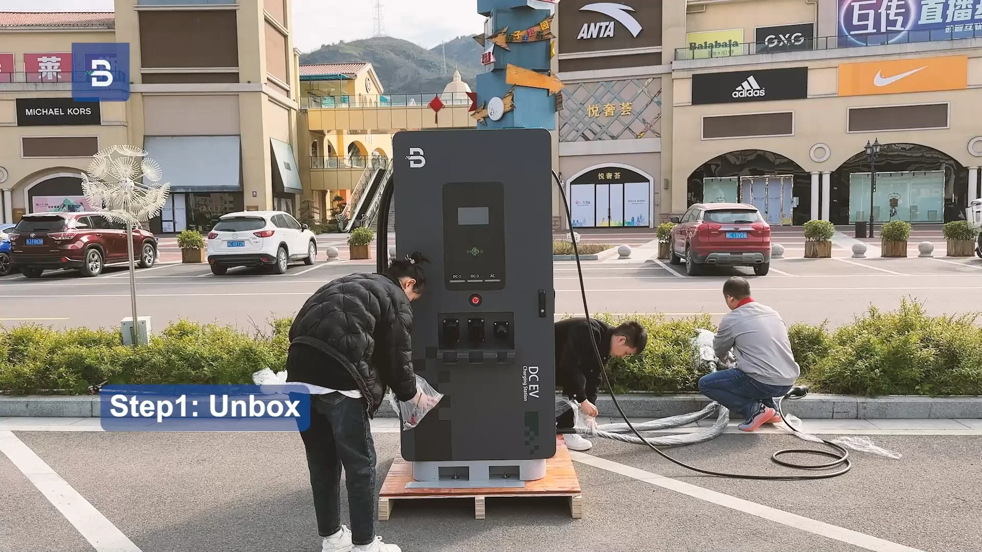 Beny 60kw 90kw 120kw 150kw 180kw 240kw Ccs1 Ccs2 Gbt Ev Dc Fast Charger Dc Charging Stations Ev ...