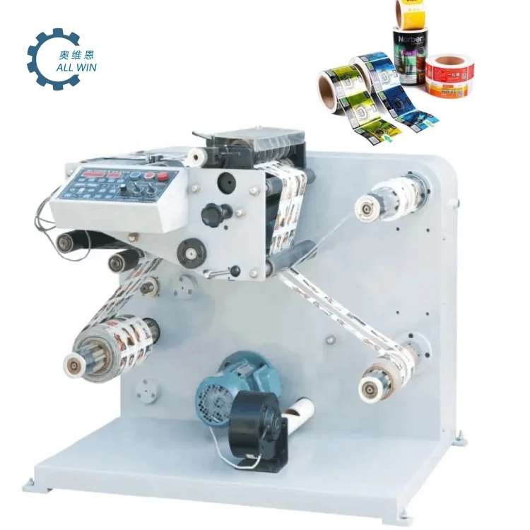 Hot Sale Sticker Label Slitter Rewinder Kraft Paper Slitting Rewinding ...