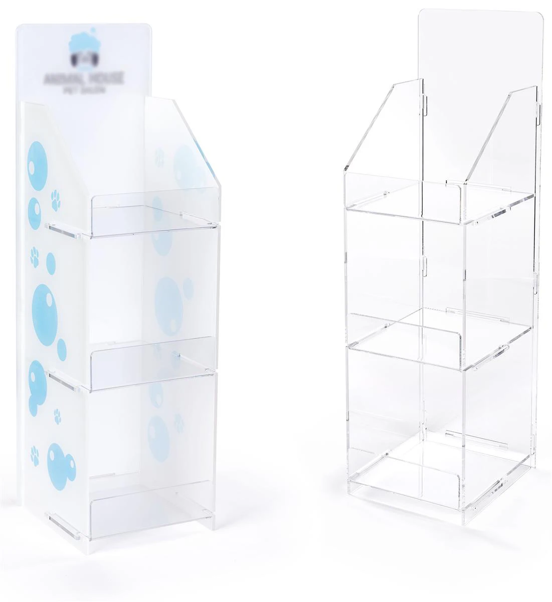 Acrylic Transparent Countertop Stand Product Display Stands Countertop ...