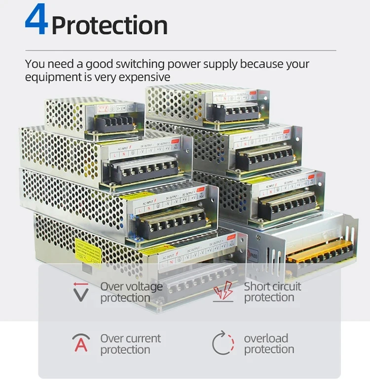 Power Supply Triac Driver 220v Dc Led 10kv Fuente De Poder Transformer Smps Led Switching Power ...