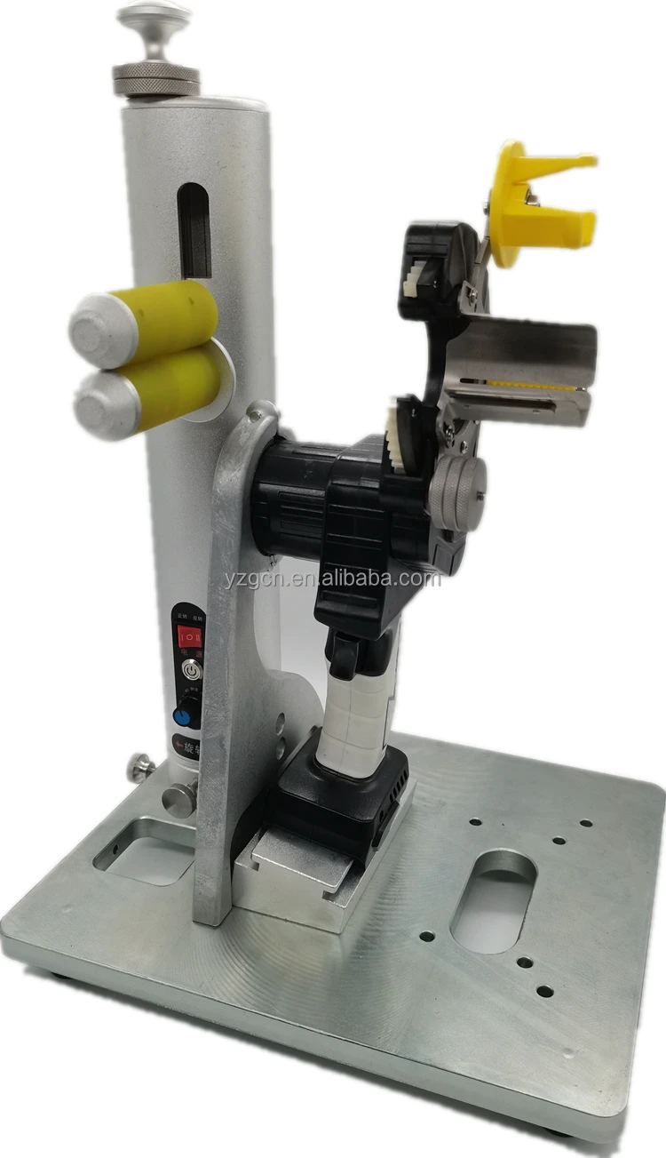 Yzg-lc02qy Semi-automatic Wire Spot Taping Machine/tape Bundle Machine ...