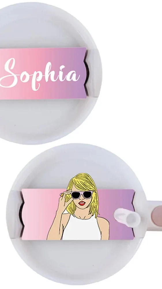 Personalized Tumbler Name Plate Acrylic Name Tag Mold Blank Custom ...