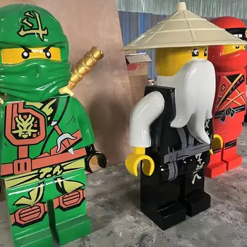 Factory Custom Figure High Quality Life Size Lego Characters Statue ...