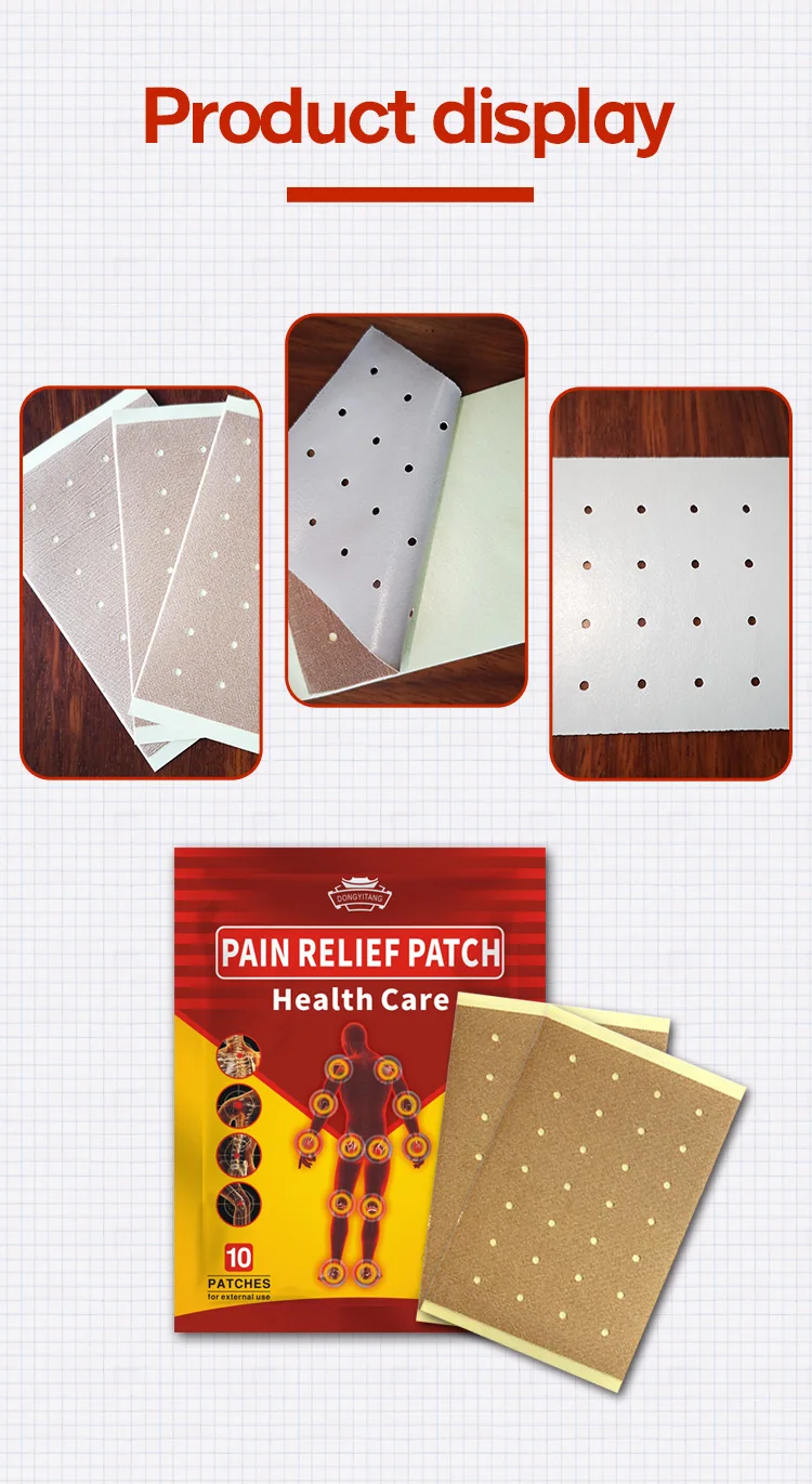 Neck Stiff Cervical Shoulder Pain Patches Fast Effective Soothing ...