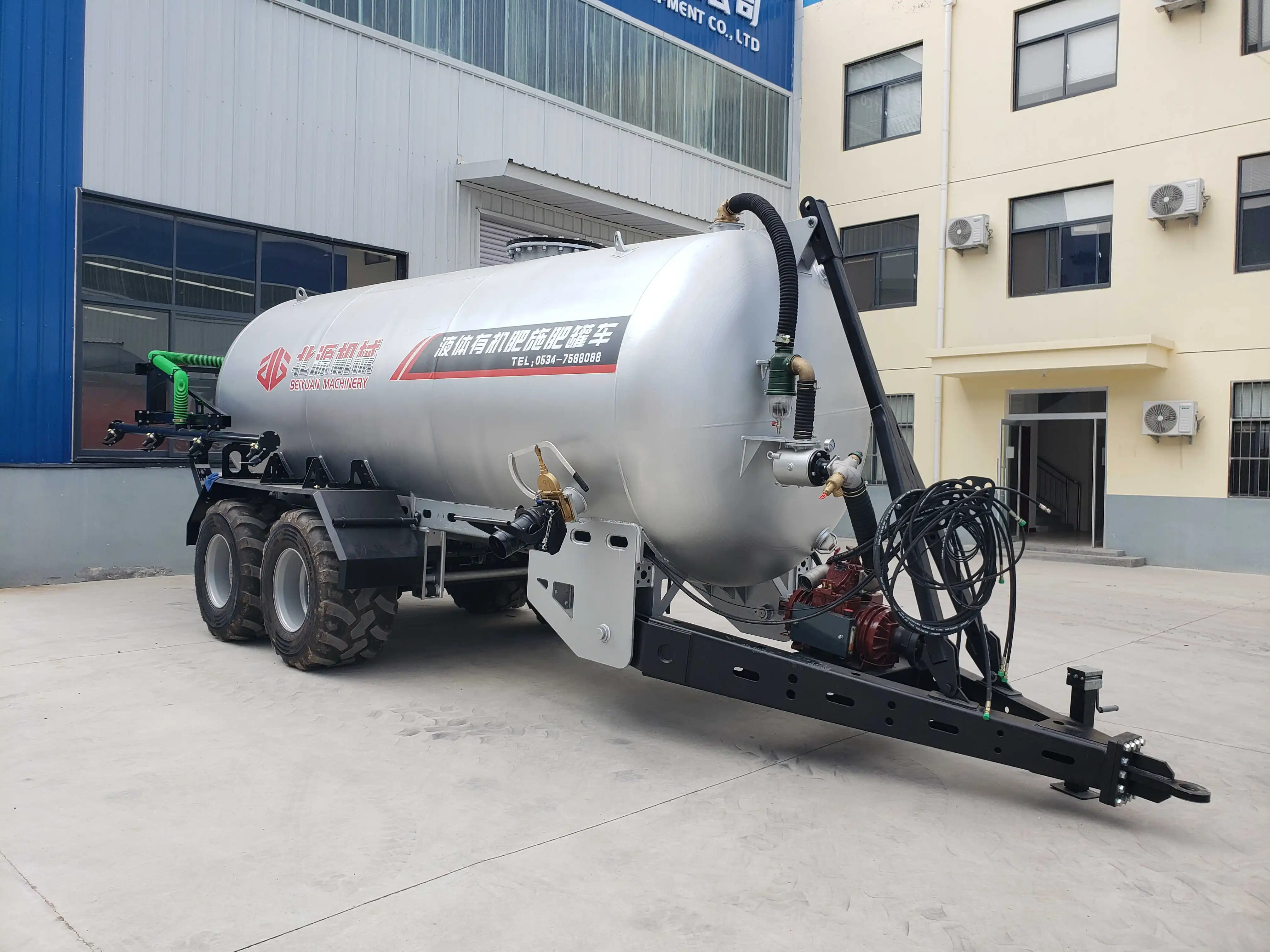 10CBM Tractor Trailed Slurry Tanker Liquid Fertilizer Spreaders for ...